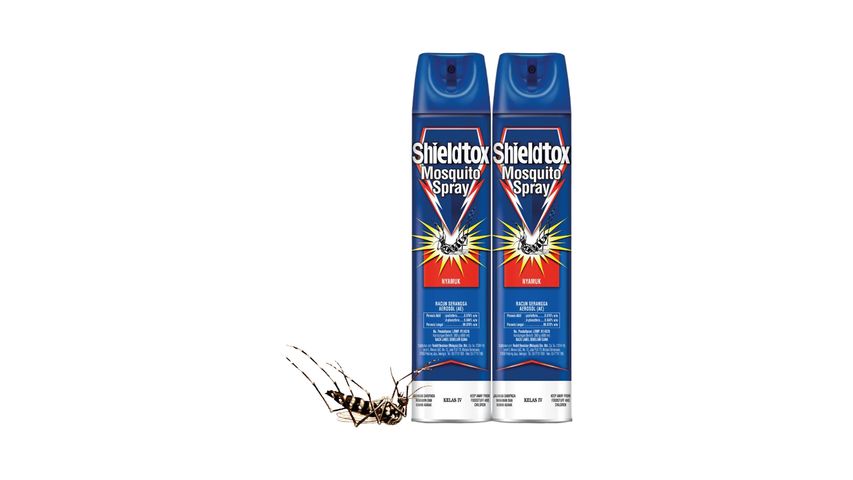 Shieldtox Mosquito Spray Aerosol (Value Pack) 2 x 600ml delivery near ...