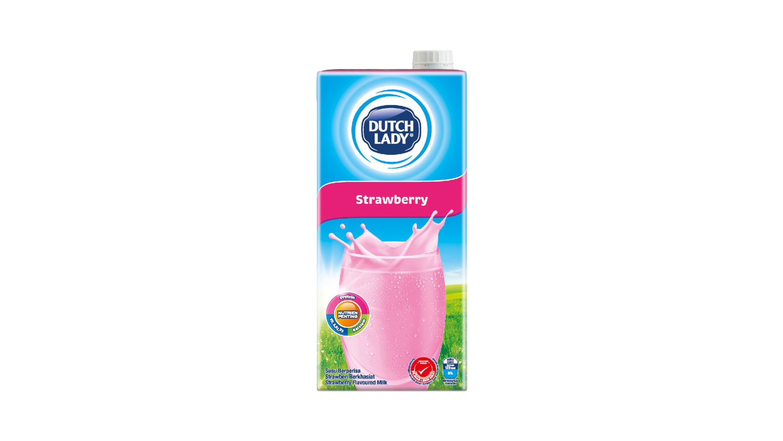 Dutch Lady Strawberry Flavoured UHT Milk 1L delivery near you ...