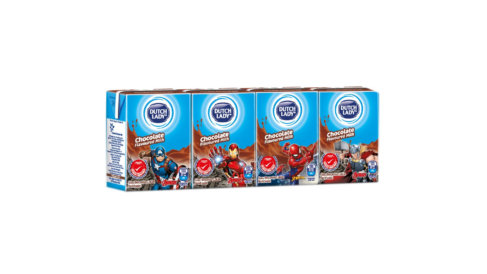 Dutch Lady Marvel Chocolate UHT Milk 4 x 125ml delivery near you ...