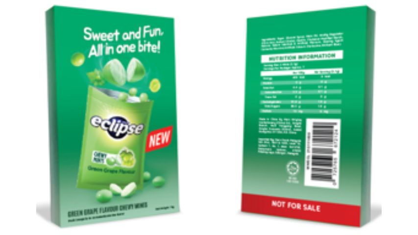 Eclipse Chewy Mints Green Grape Sample Pack 15g delivery near you ...