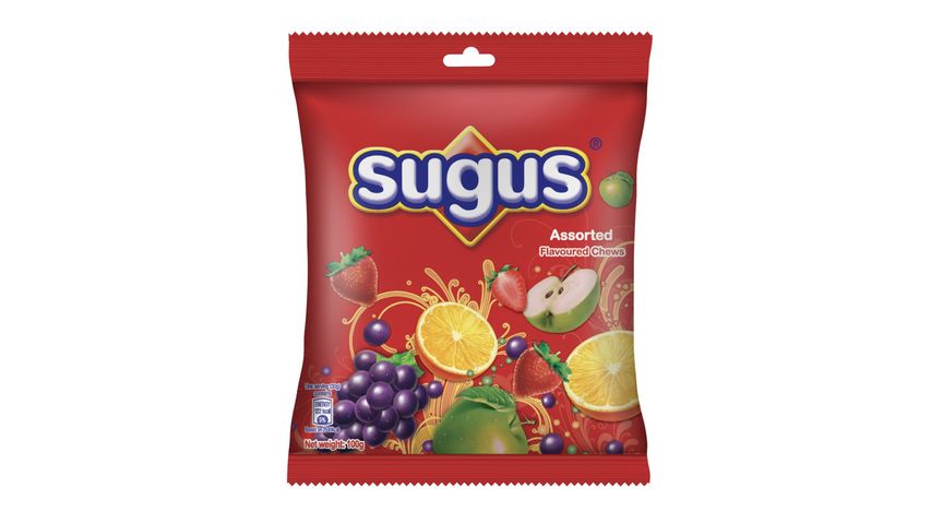 Sugus Assorted Candy Pouch 100g delivery near you | foodpanda Malaysia