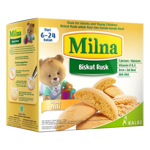 Milna Original Baby Biscuit Rusk Food 130g delivery near you ...