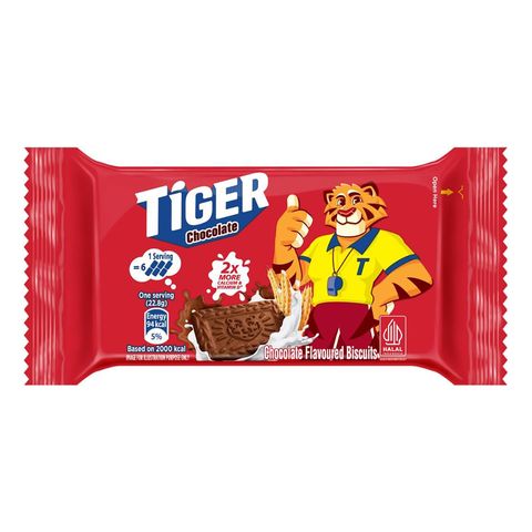 Tiger Chocolate Small Pack 53.2g delivery near you | foodpanda Malaysia
