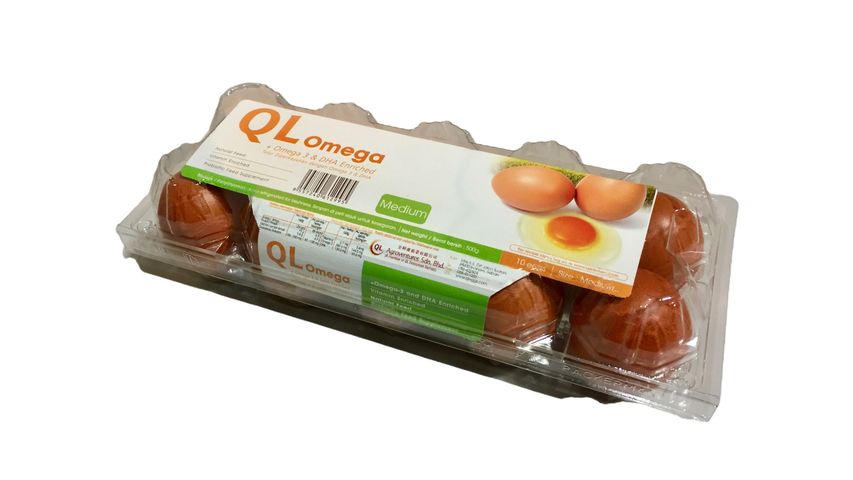 QL Eggs Egg Omega 3 & DHA Enriched M 10 Pieces delivery near you ...