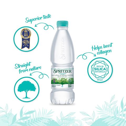 Spritzer Natural Mineral Water 6 x 1.25L delivery near you | foodpanda ...