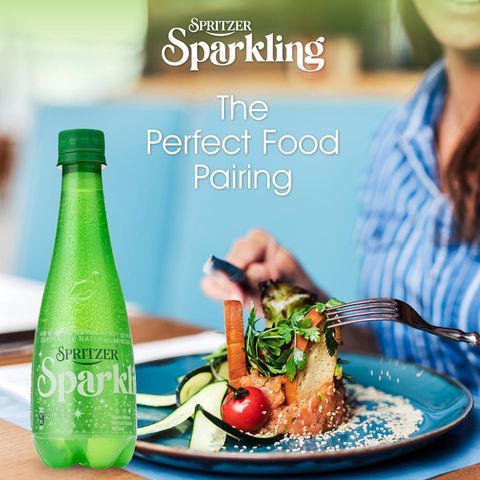 Spritzer Sparkling Natural Mineral Water 1L delivery near you | foodpanda Malaysia