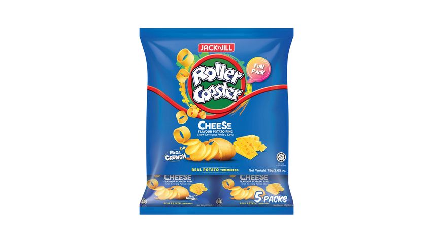 Jack 'N Jill Roller Coaster Cheese 15g x 5pcs delivery near you ...