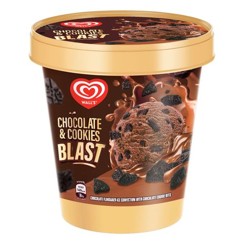 Wall's Tub Chocolate & Cookies Blast 750ml delivery near you ...