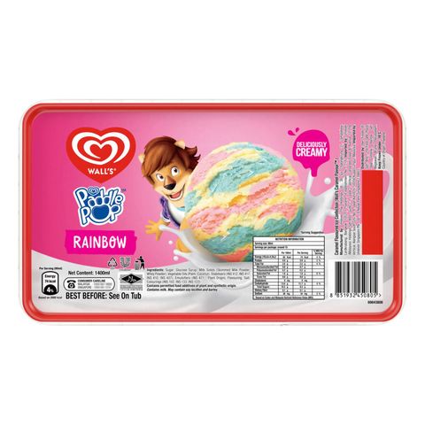 Wall's Tub Rainbow 1.4L delivery near you | foodpanda Malaysia