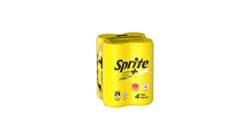 Sprite Lemon Plus 4 x 320ml delivery near you | foodpanda Malaysia