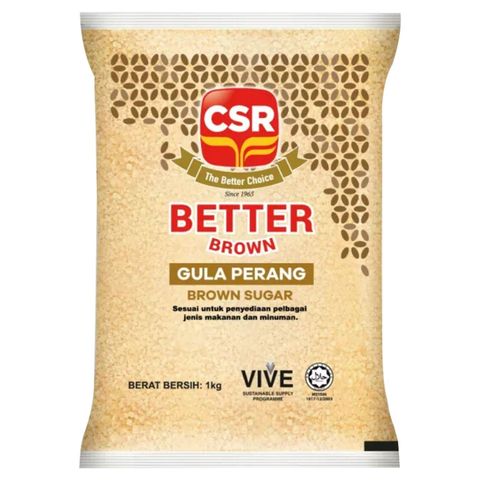 CSR Better Brown Sugar (Gula Perang) 1kg delivery near you | foodpanda ...