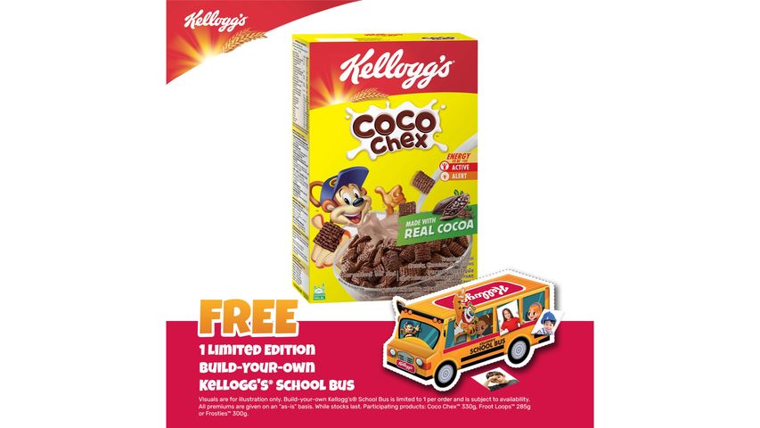Kellogg's Coco Chex (FOC Bus) 330g delivery near you | foodpanda Malaysia