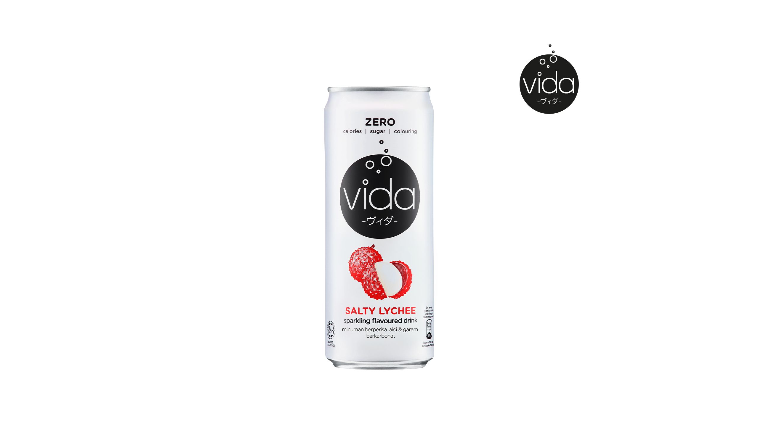 Vida Zero Salty Lychee 325ml delivery near you | foodpanda Malaysia