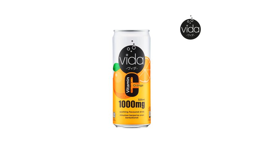 Buy Vida C Orange 325ml from Pandamart(Cheras) online in Cheras