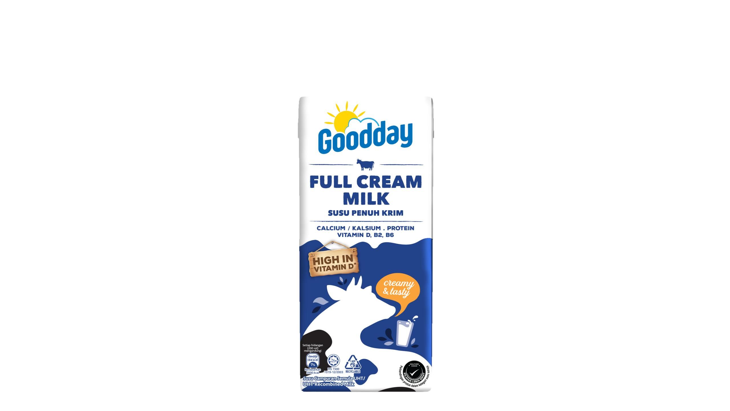 Goodday UHT Full Cream Milk | 1 L delivery near you | foodpanda Malaysia