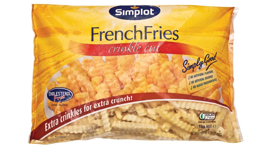 Simplot Crinkle Cut French Fries 12mm 1kg delivery near you | foodpanda ...