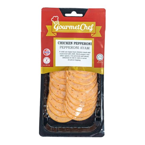 Gourmet Chef Chicken Pepperoni Sliced 150g delivery near you ...