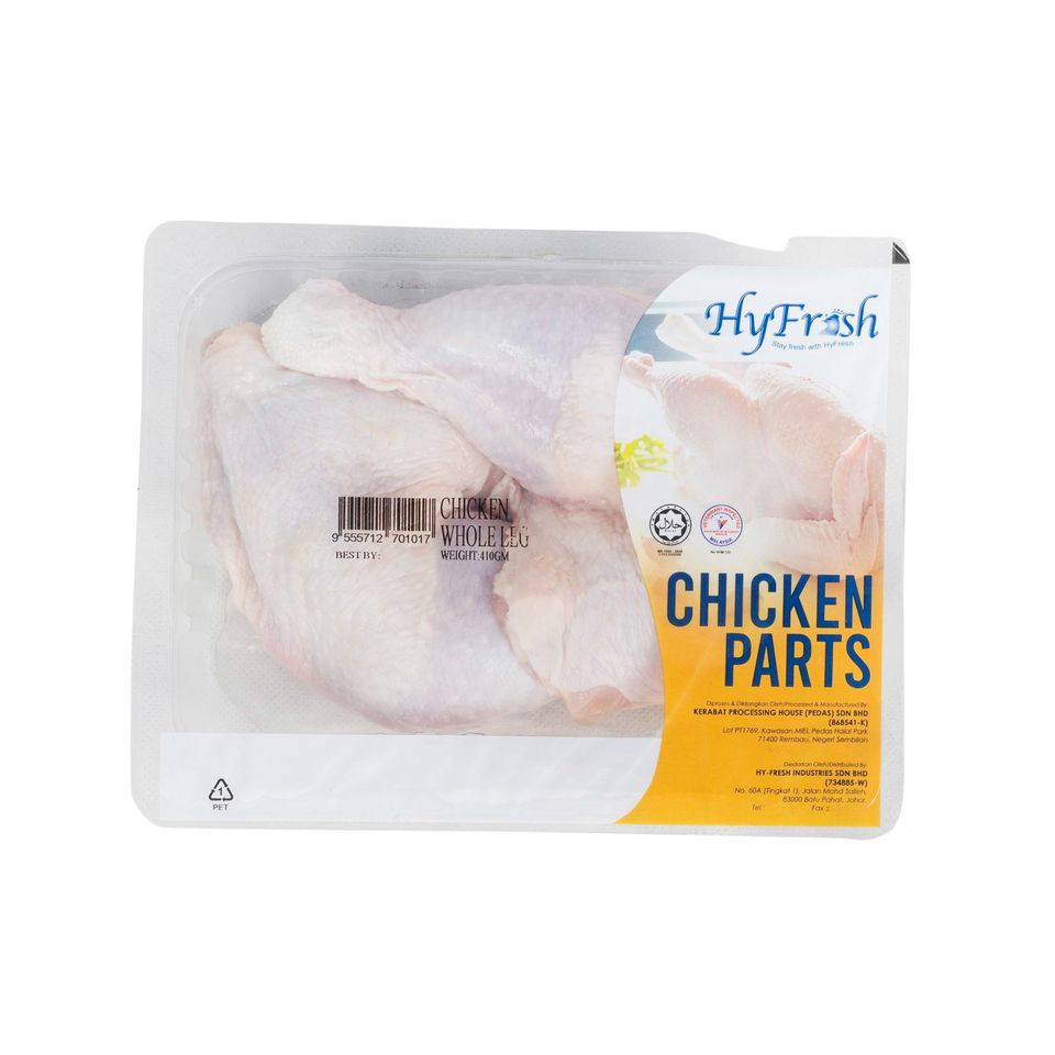 Hyfresh Fresh Chicken Whole Leg (Pack) 410g delivery near you ...