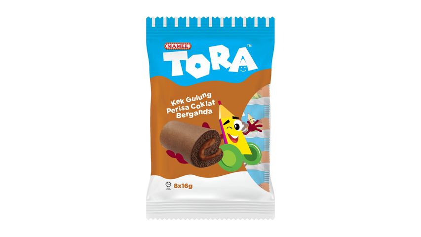 Tora Swiss Roll Double Chocolate (Family Pack) 128g delivery near you ...