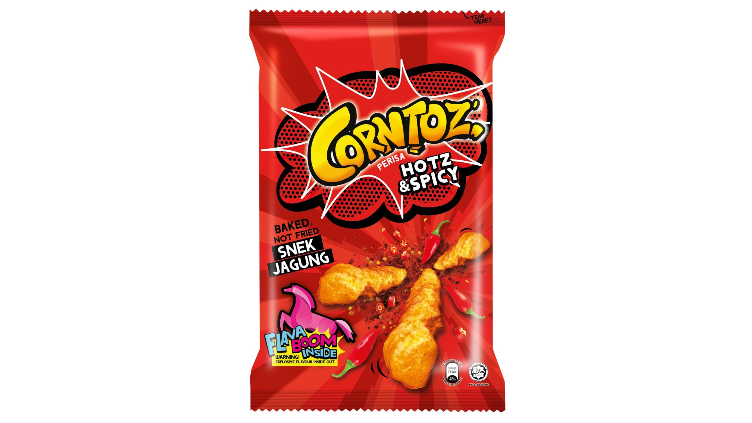 Corntoz Hotz & Spicy 100g delivery near you | foodpanda Malaysia