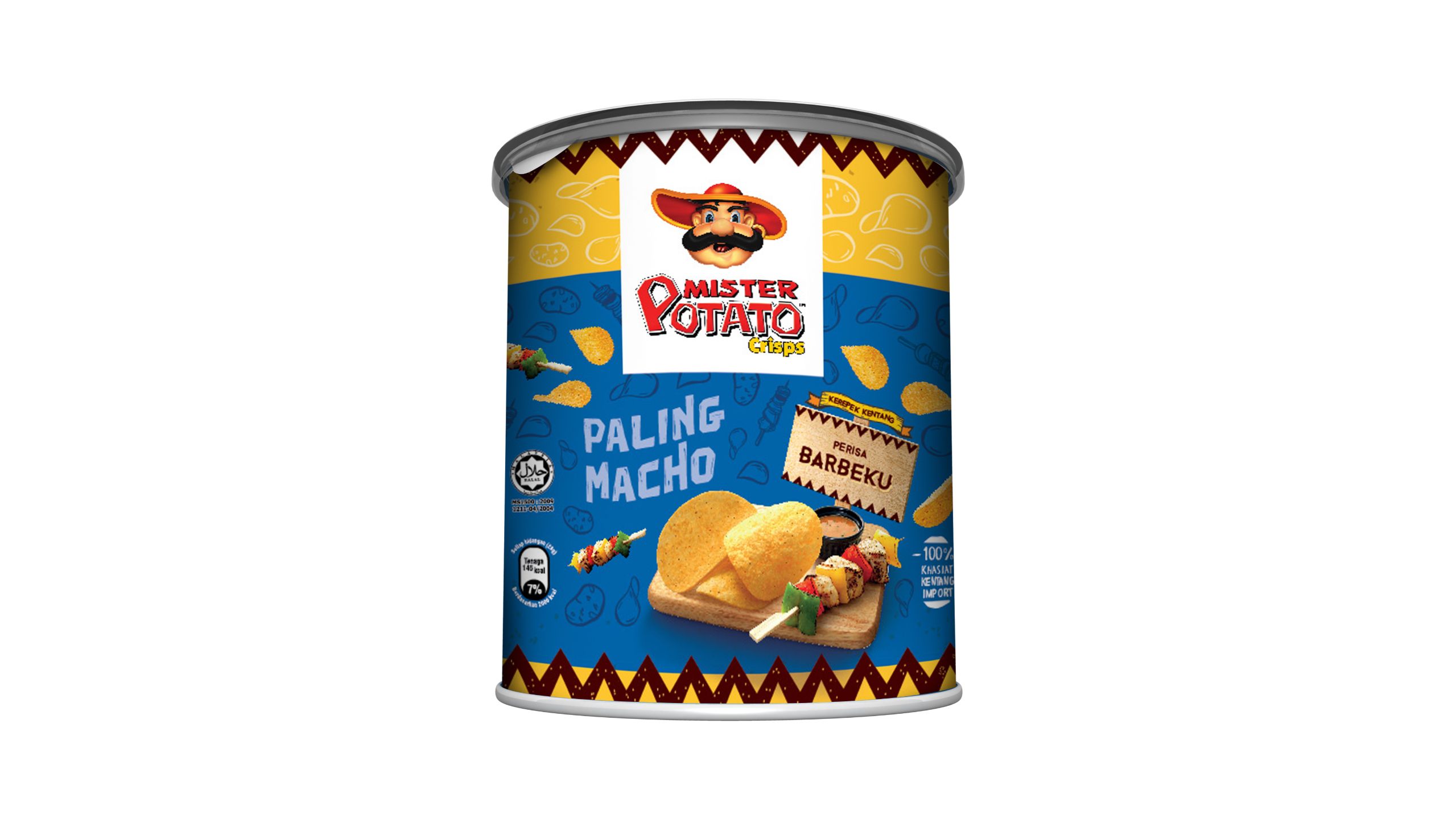 Mister Potato Crisps BBQ 40g delivery near you | foodpanda Malaysia