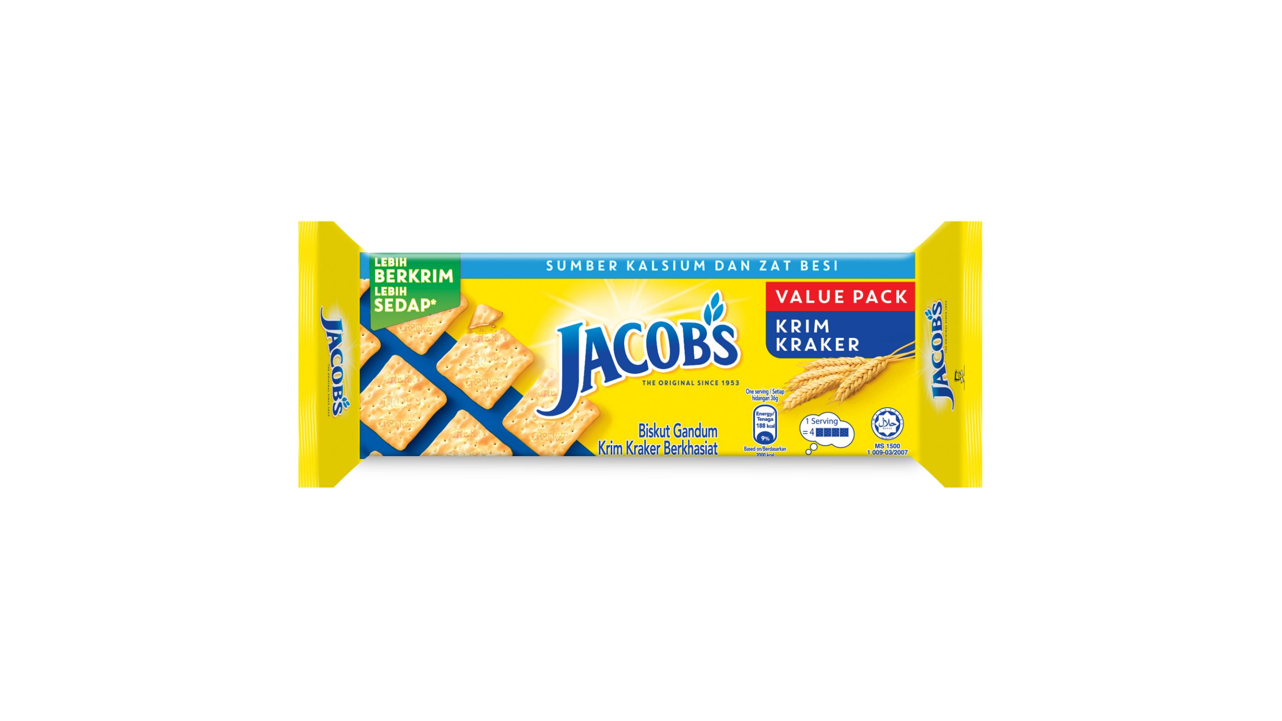 Jacobs Cream Cracker Biscuits Value Pack 324g delivery near you ...