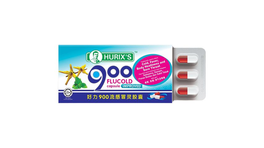 Hurix's 900 Flucold Improved 9 Capsules delivery near you | foodpanda ...