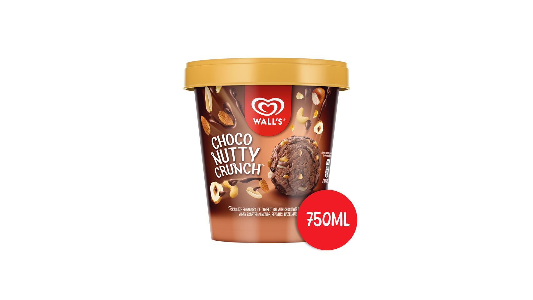 Walls Tub Choco Nutty Crunch 750ml delivery near you | foodpanda Malaysia