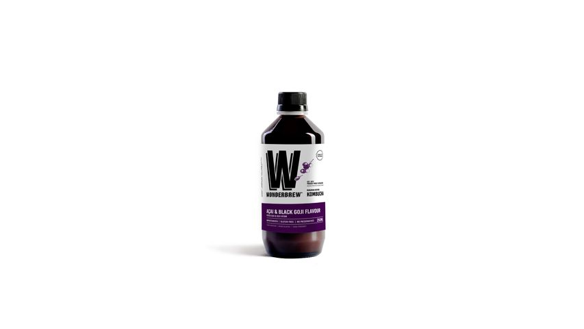 Wonderbrew Kombucha Acai & Black Goji 250ml delivery near you ...