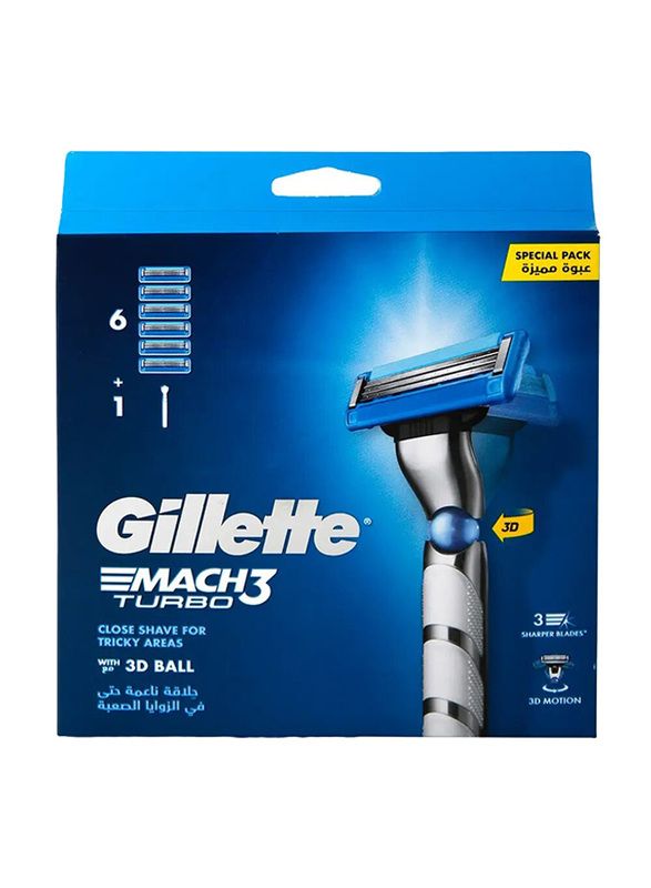 Buy Gillette MACH3+ 5 Men€™s Razor Blade Refills Online in Kuwait ...