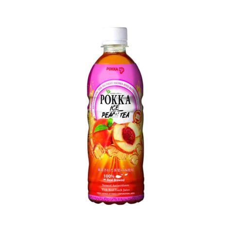 Pokka Ice Peach Tea Bottle 500ml delivery near you in Singapore | foodpanda