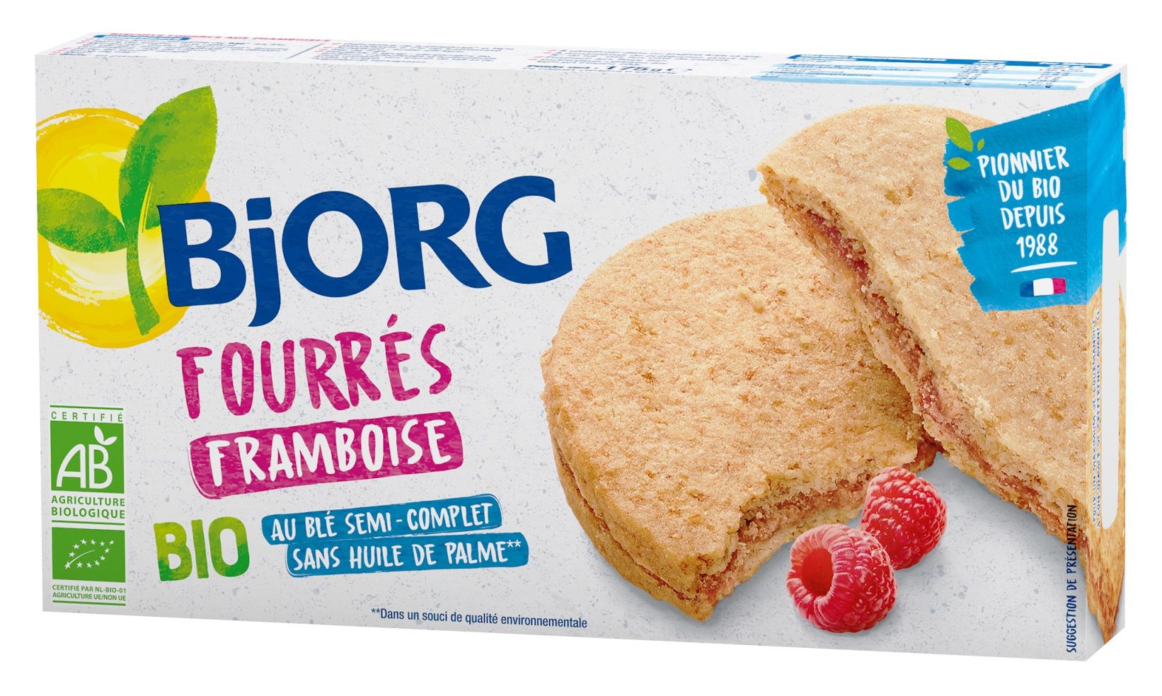 Buy Bjorg Raspberry Filled Biscuits, 175g Online in UAE | Talabat UAE