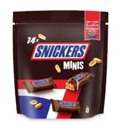 Buy Snickers Minis 252 g 14 Pcs Online in UAE | Talabat UAE