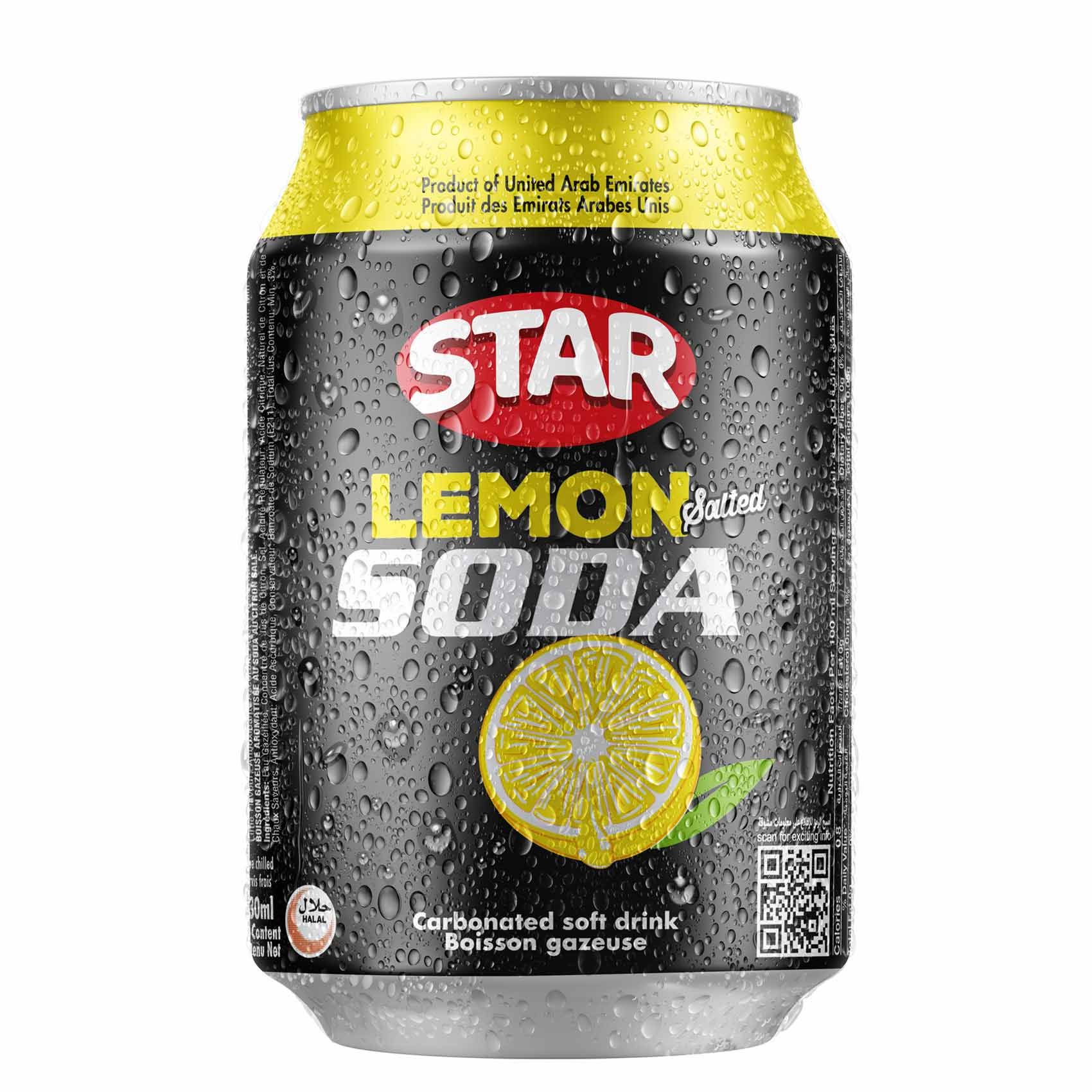 Buy Star Lemon Salted Soda Drink, 300ml Online in UAE | Talabat UAE