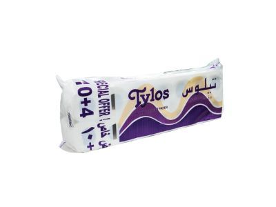 Buy Tylos Toilet Paper 10+4 Rolls Online in Bahrain | Talabat Bahrain