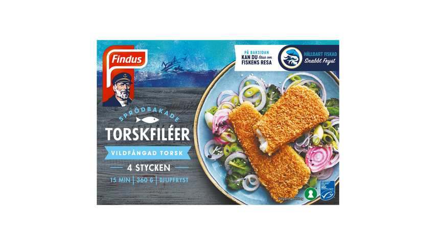 Findus Crispy Baked Cod Fillets 360g - Köp online - foodora.se