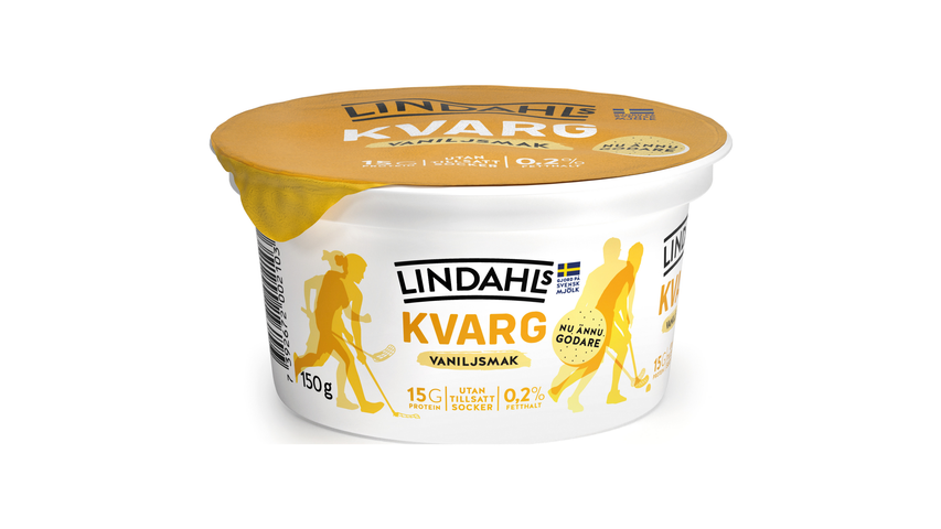Lindahls Kvarg Vanilj 150g - Köp online - foodora.se