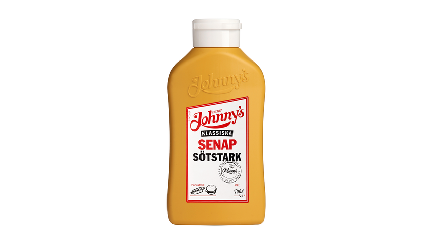 Johnny´s Senap Sötstark 500g - Köp online - foodora.se