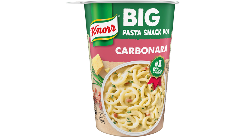 Knorr Snack Pot Big Carbonara 92g - Köp online - foodora.se