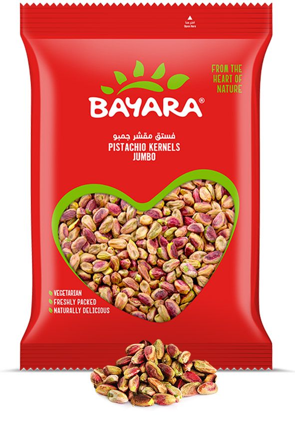 Buy Bayara Jumbo Pistachios Kernels, 400g Online in UAE | Talabat UAE