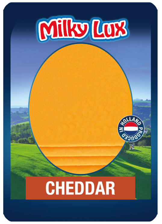 Buy Milky Lux Cheddar Cheese Slices 6's 120g Online in UAE | Talabat UAE