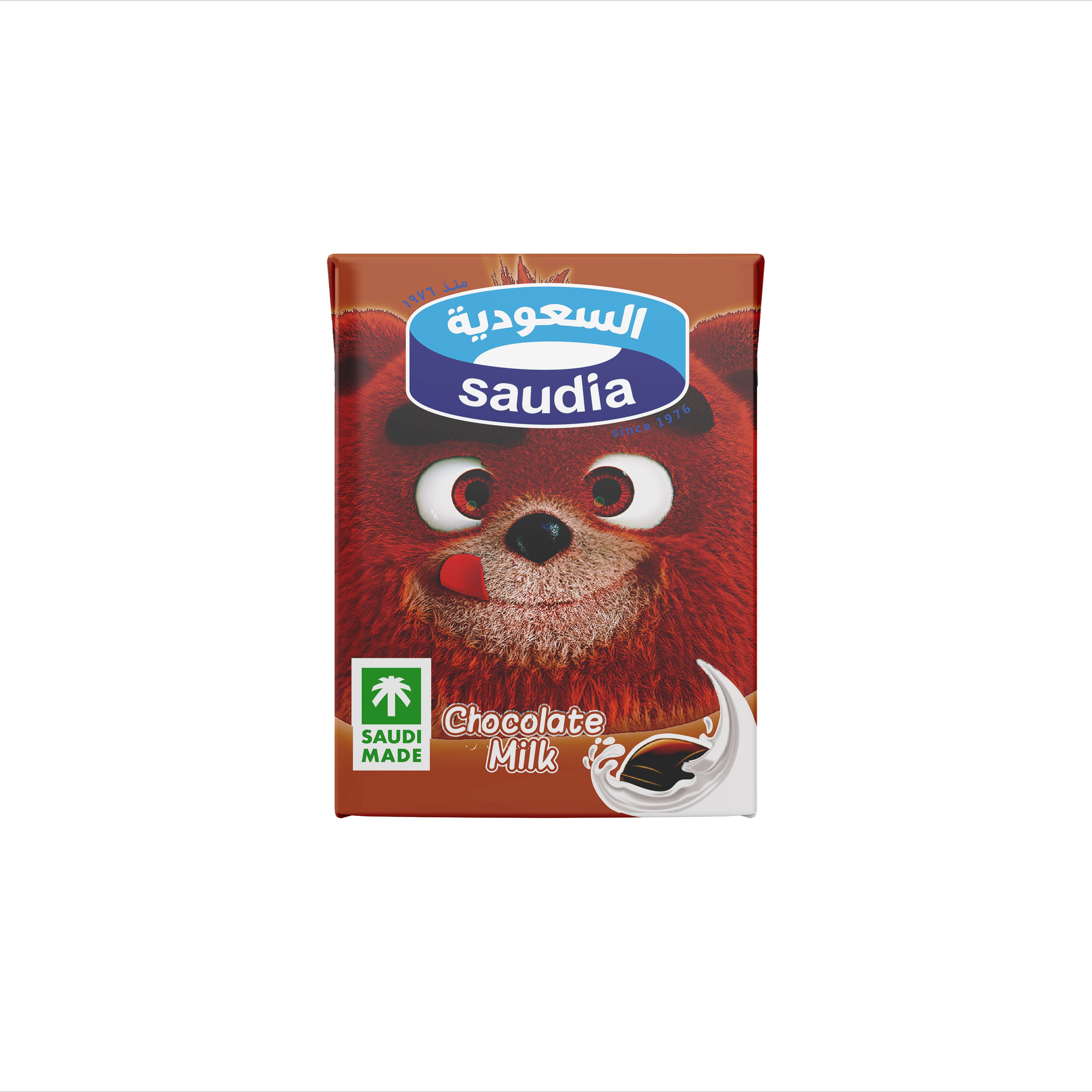 Buy Saudia UHT Chocolate Flavored Milk, 200ml Online in Bahrain ...