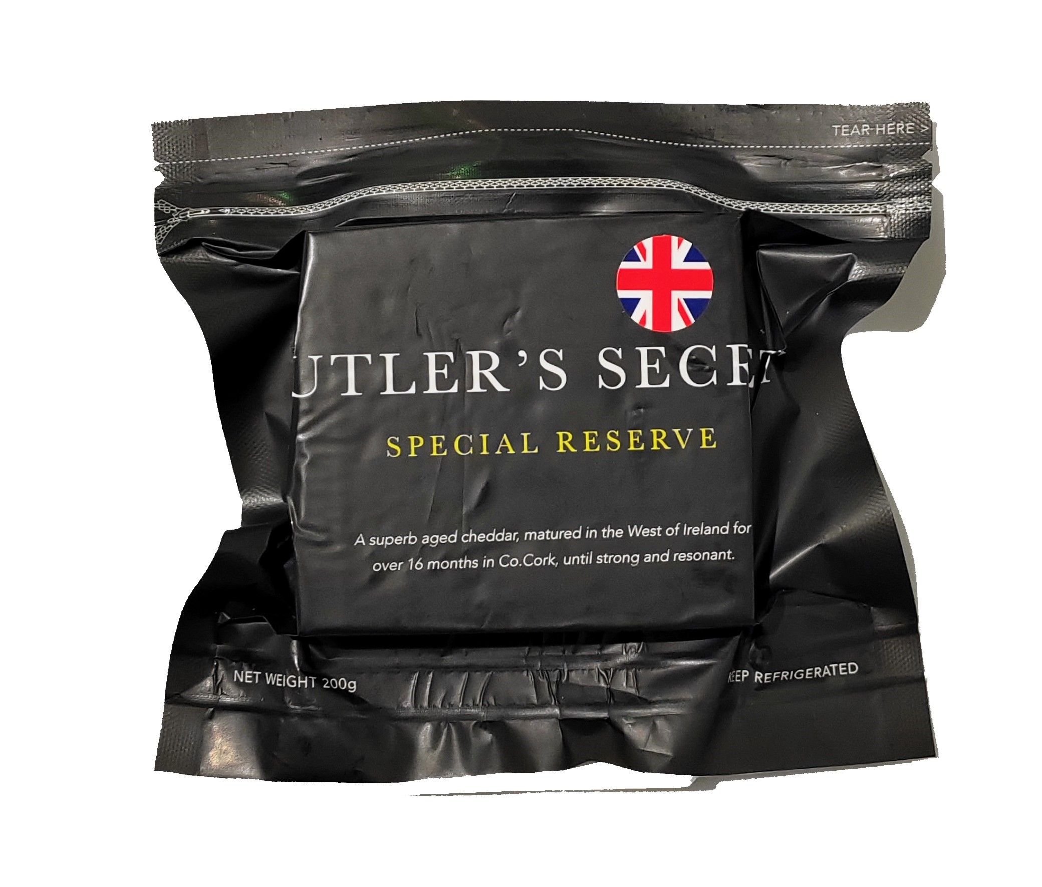 Buy Butler's Secret Special Reserve Aged Cheddar Cheese, 200g Online in ...