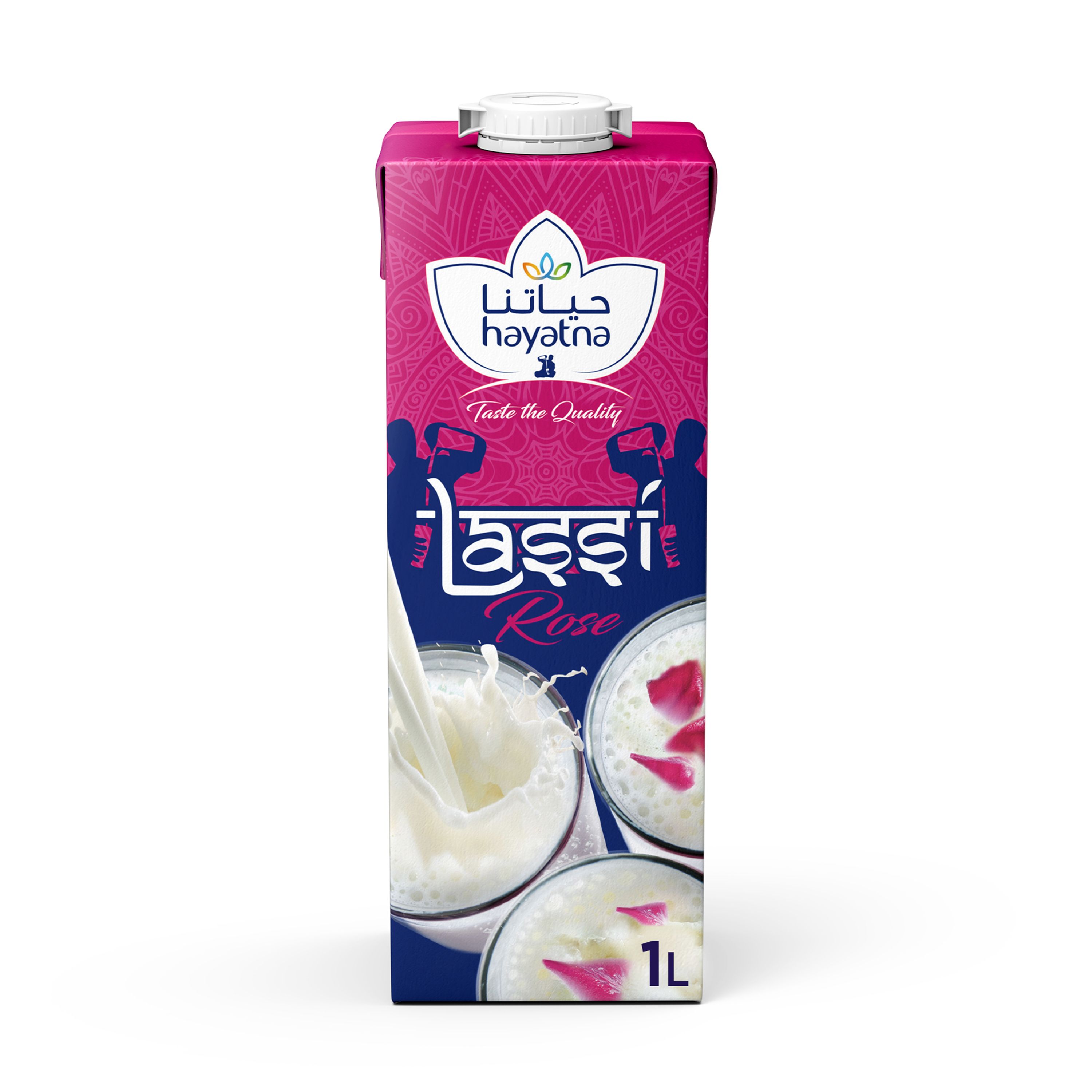 Buy Hayatna Original Rose Lassi 1 L Online in Bahrain | Talabat Bahrain
