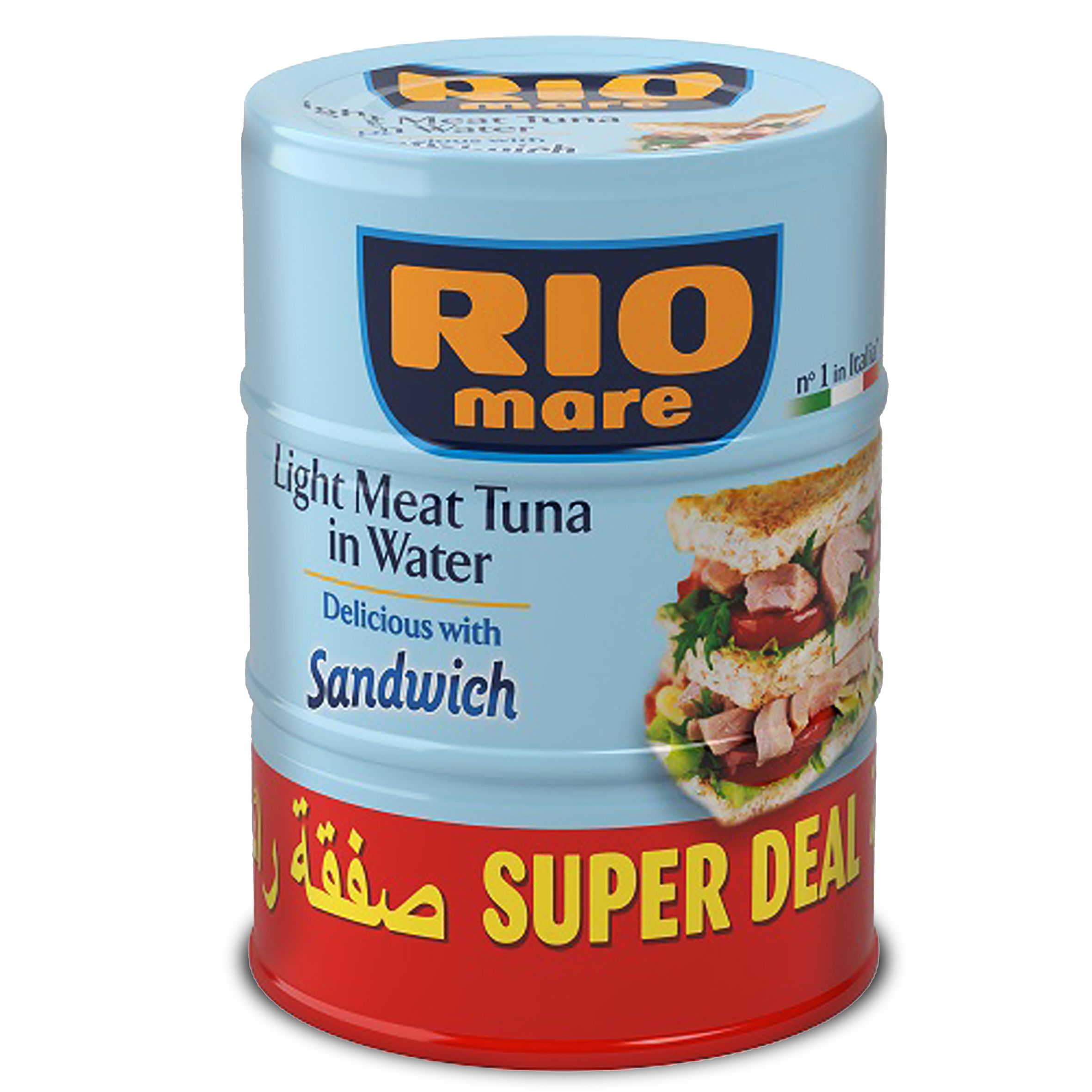 Buy Rio Mare Light Meat Tuna in Water 160 g x 3 Pcs Online in UAE ...