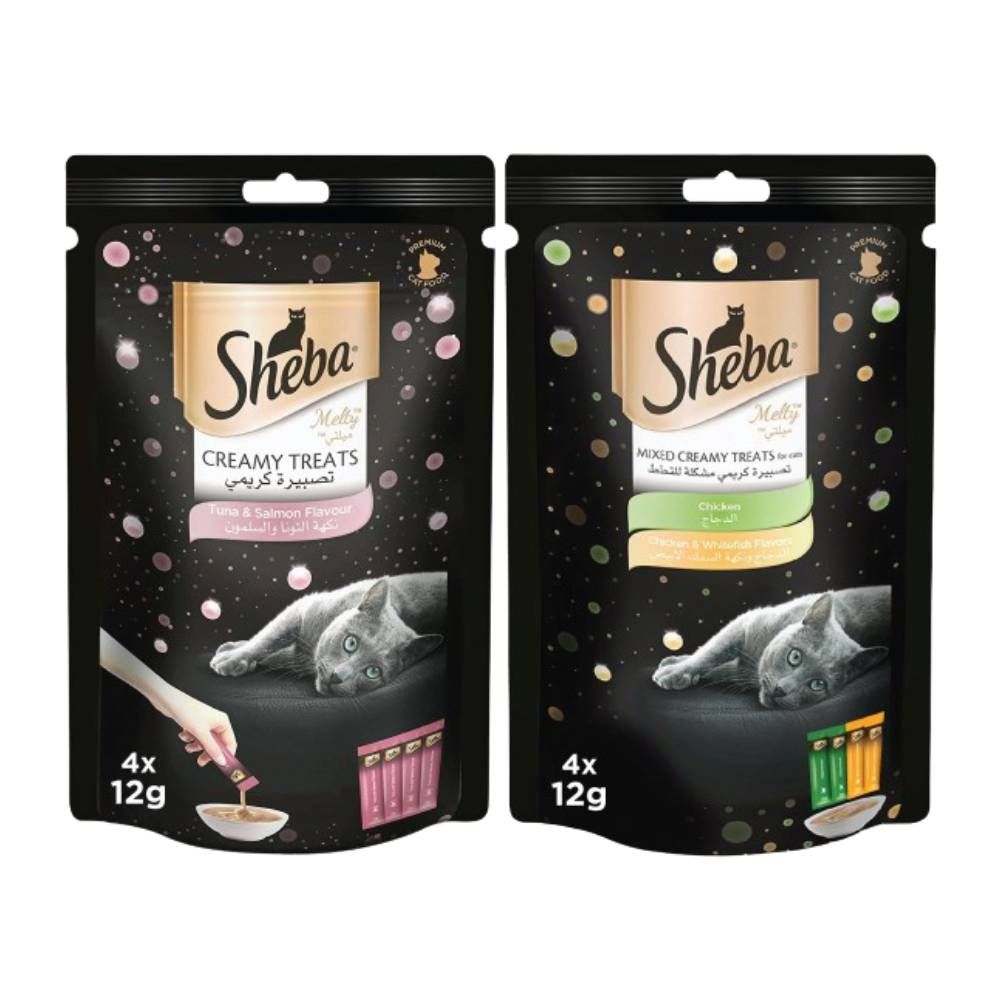 اشترِ Sheba Melty Mixed Creamy Treats Chicken Flavor + Sheba Melty Tuna ...