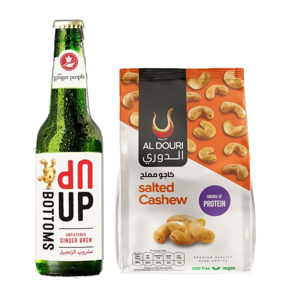 Buy The Ginger People Ginger Brew 330 ml + Al Douri Salted Cashew 150 g ...