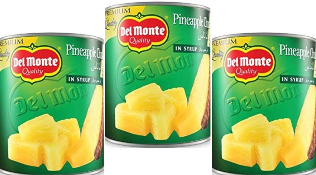 Buy Del Monte Pine Chunks in Syrup 570 g x 3 Pcs Online in UAE ...