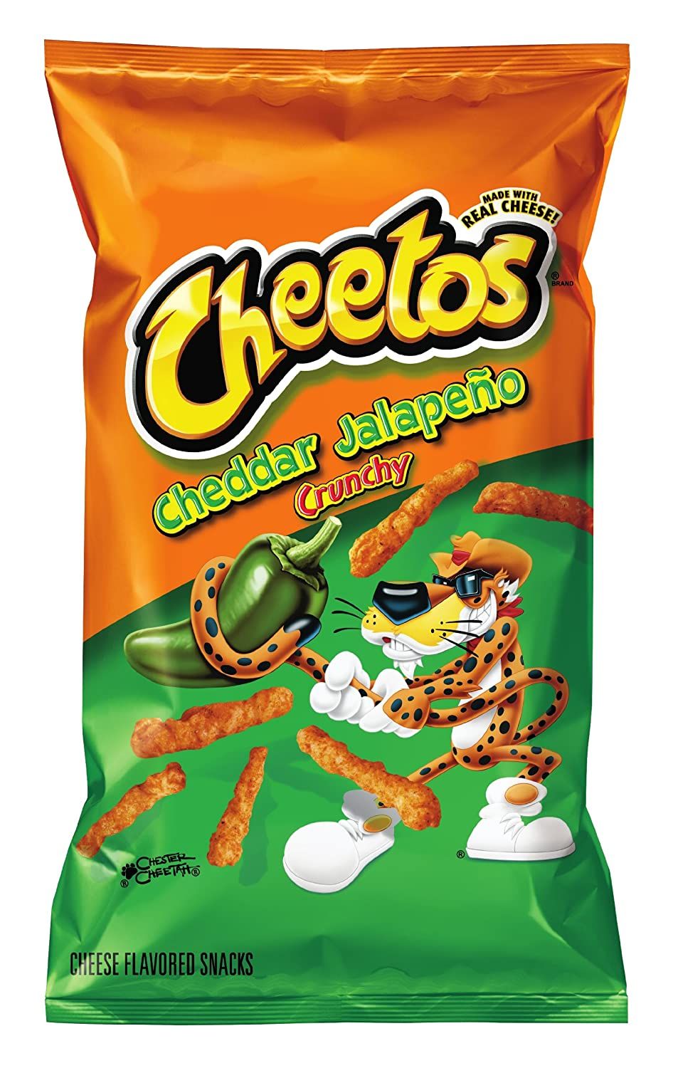 Buy Cheetos Cheddar Jalapeno Crunchy, 226g Online in UAE | Talabat UAE