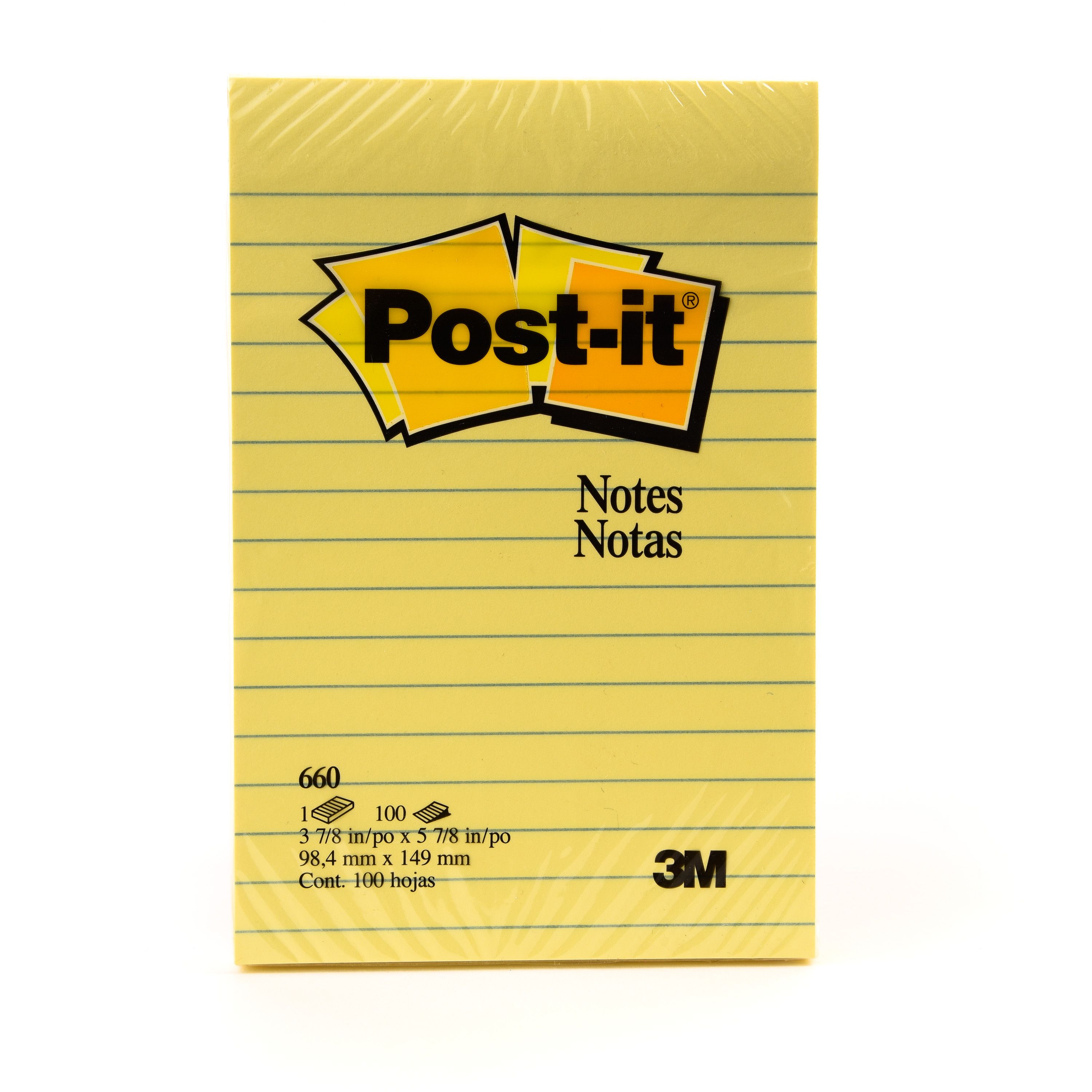 Buy Post it Yellow Lined Notes 3 x 3 Inch 100 Sheets Online in UAE ...